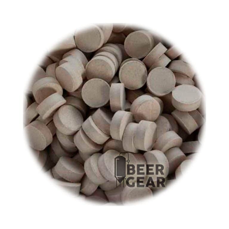 Protafloc tabletter. Protafloc er et klarningsmiddel til øl